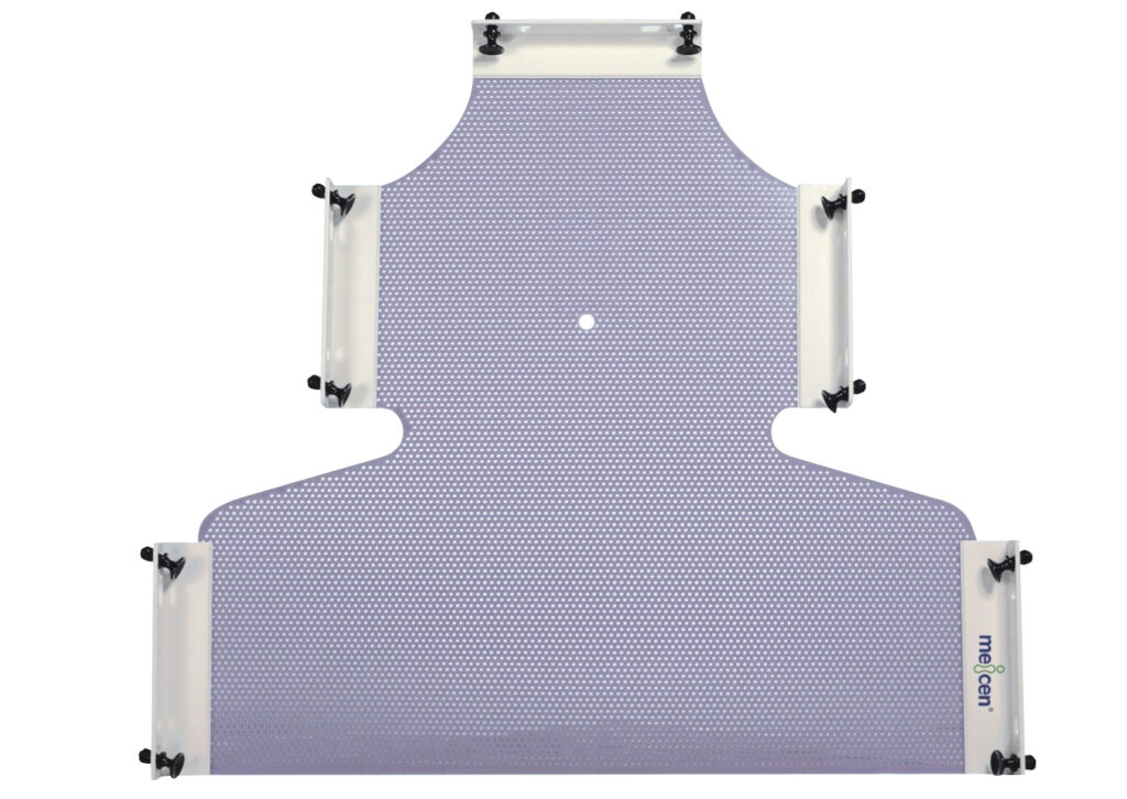 Head-Neck-Shoulder Mask (IMRT), Violet - Aktina Medical